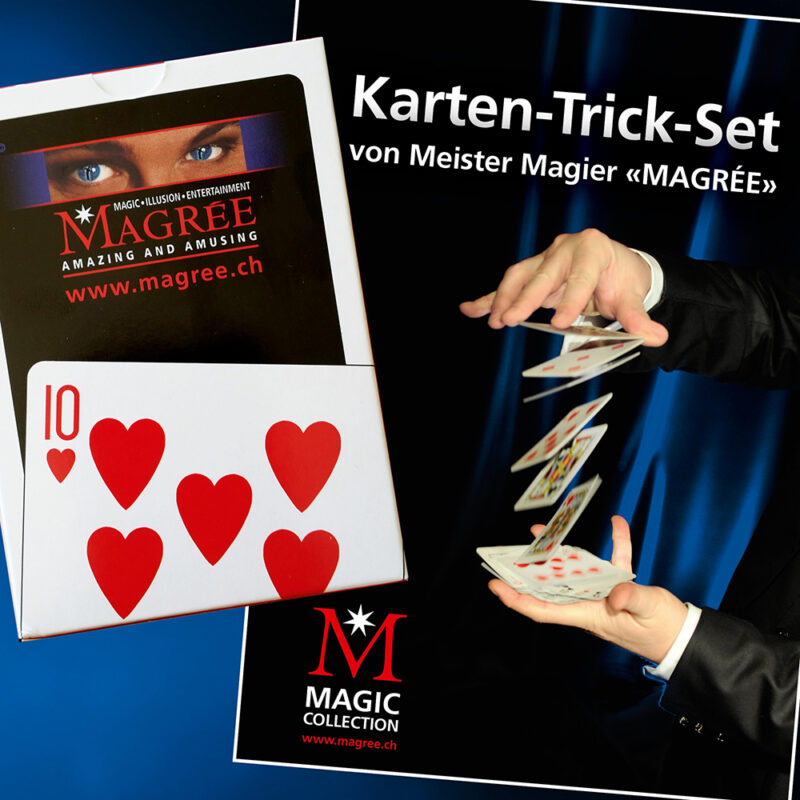 Das Karten-Trick-Set - «Magrée»